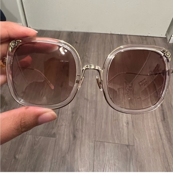 Coach | Accessories | New Coach Transparent Frame Rose Gold Gradient ...